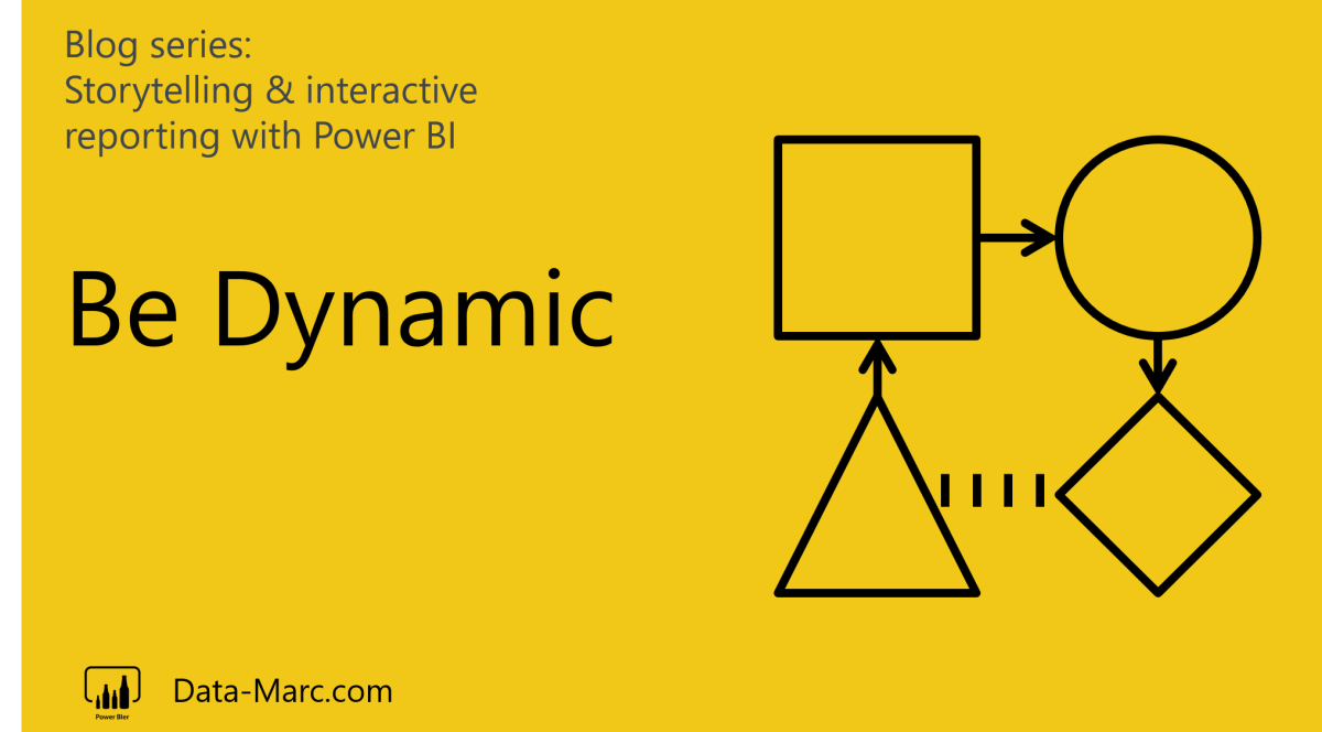Storytelling with Power BI 2/7: Be dynamic – Data – Marc