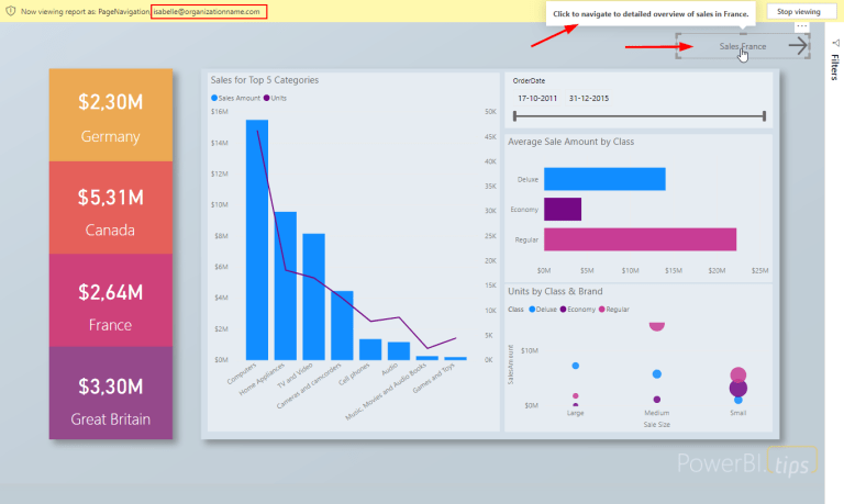 Personalize your Power BI page navigation – Data – Marc