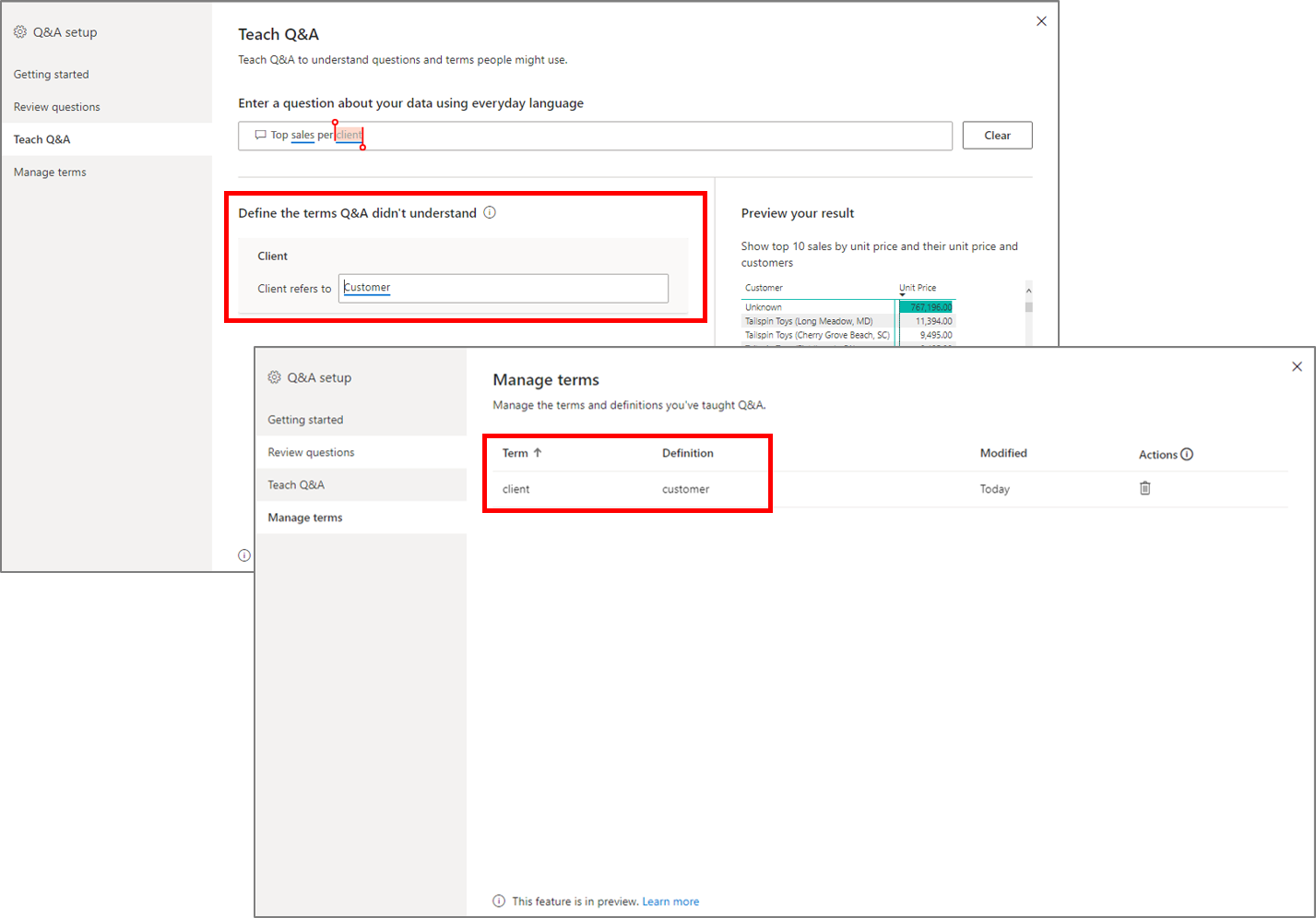 Synonyms, the secret behind Power BI Q&A and Natural Language Query ...