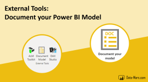 External Tools: Document your Power BI Model – Data – Marc