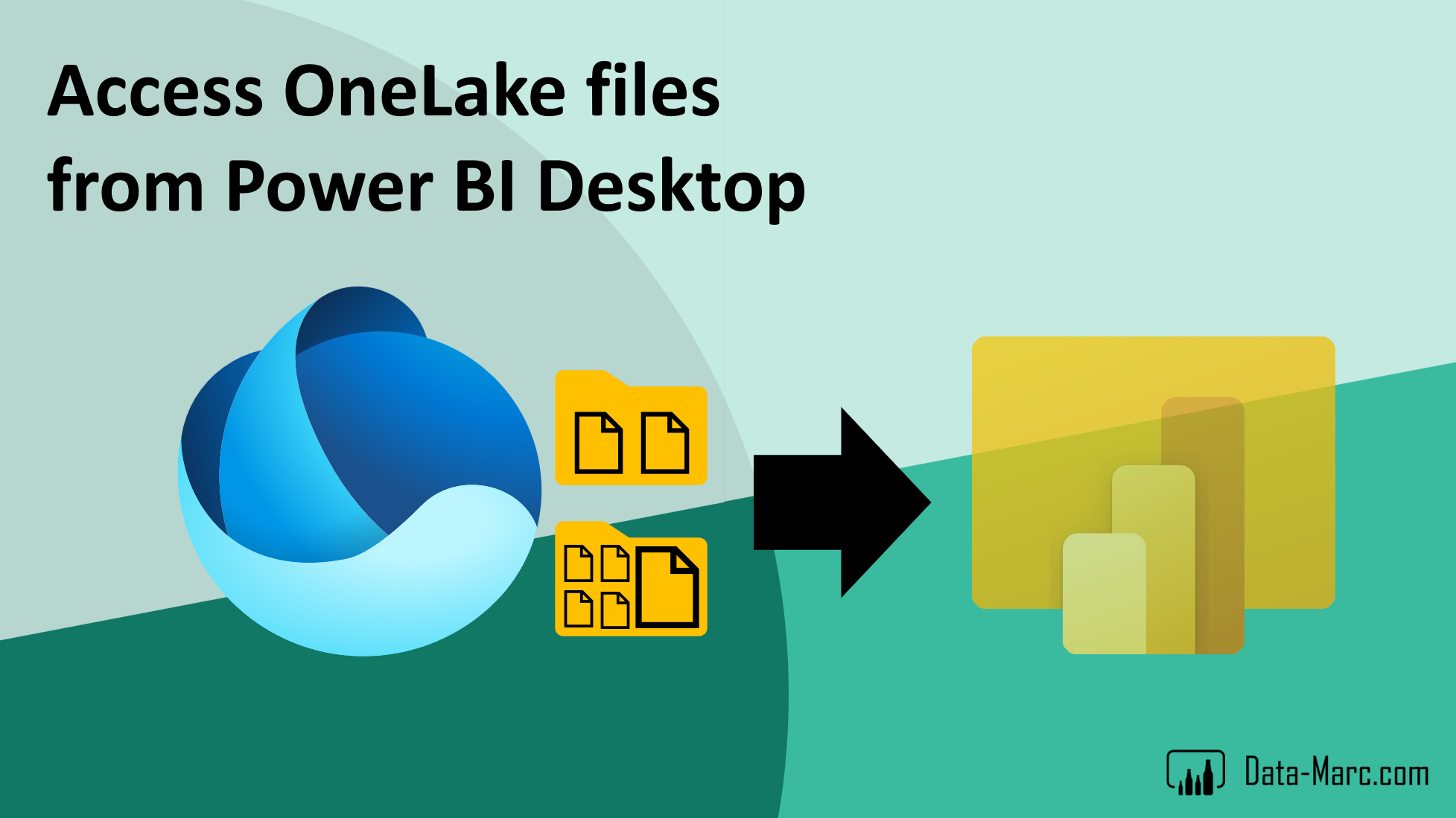 Access OneLake files from Power BI Desktop – Data – Marc