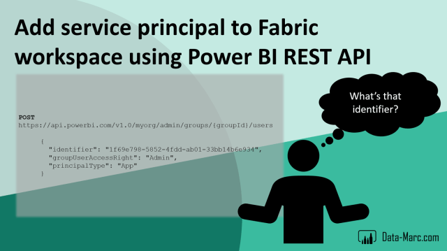 Add service principal to Fabric workspace using Power BI REST API ...
