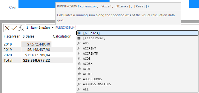 Exploring Power BI Visual Calculations – Data – Marc