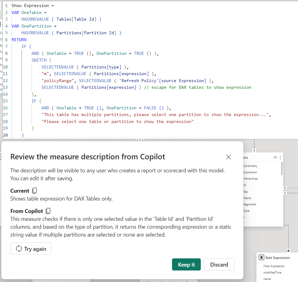 Improving Semantic Model Documentation with AI in Power BI – Data – Marc