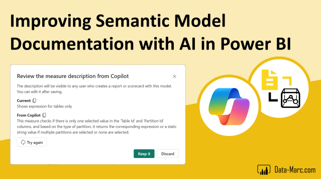 Improving Semantic Model Documentation with AI in Power BI – Data – Marc